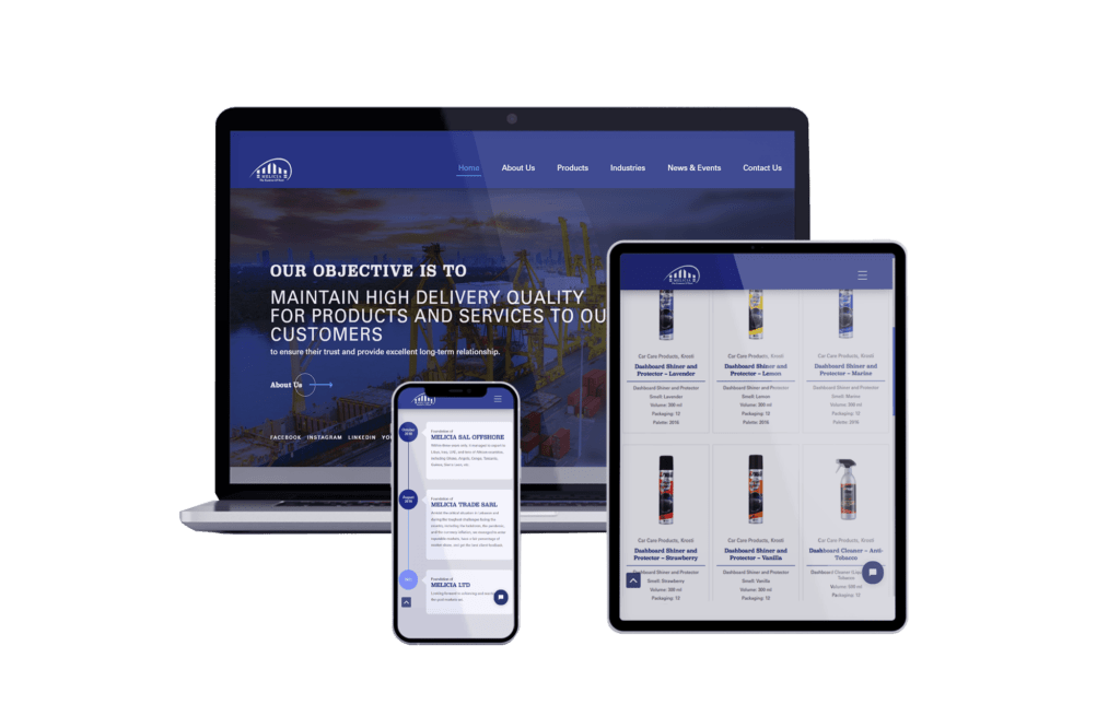 Leoceros - Creative Agency Portfolio - Melicia Website